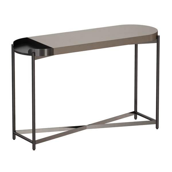 Table console grey 3D - TurboSquid 1684614