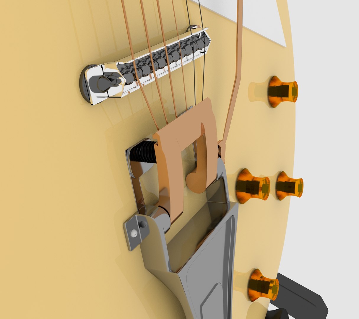 3D model guitar string - TurboSquid 1252213