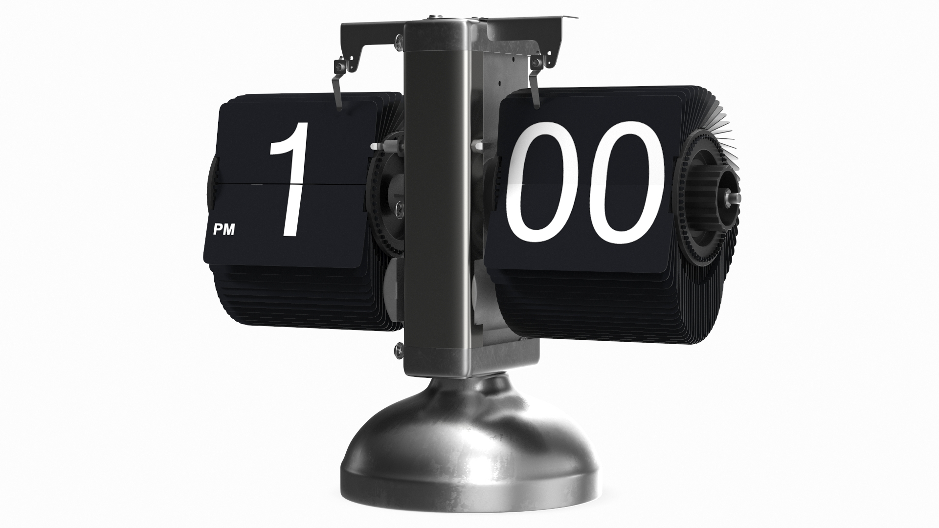 3D Model Animated Flip Clock Rigged - TurboSquid 1872831