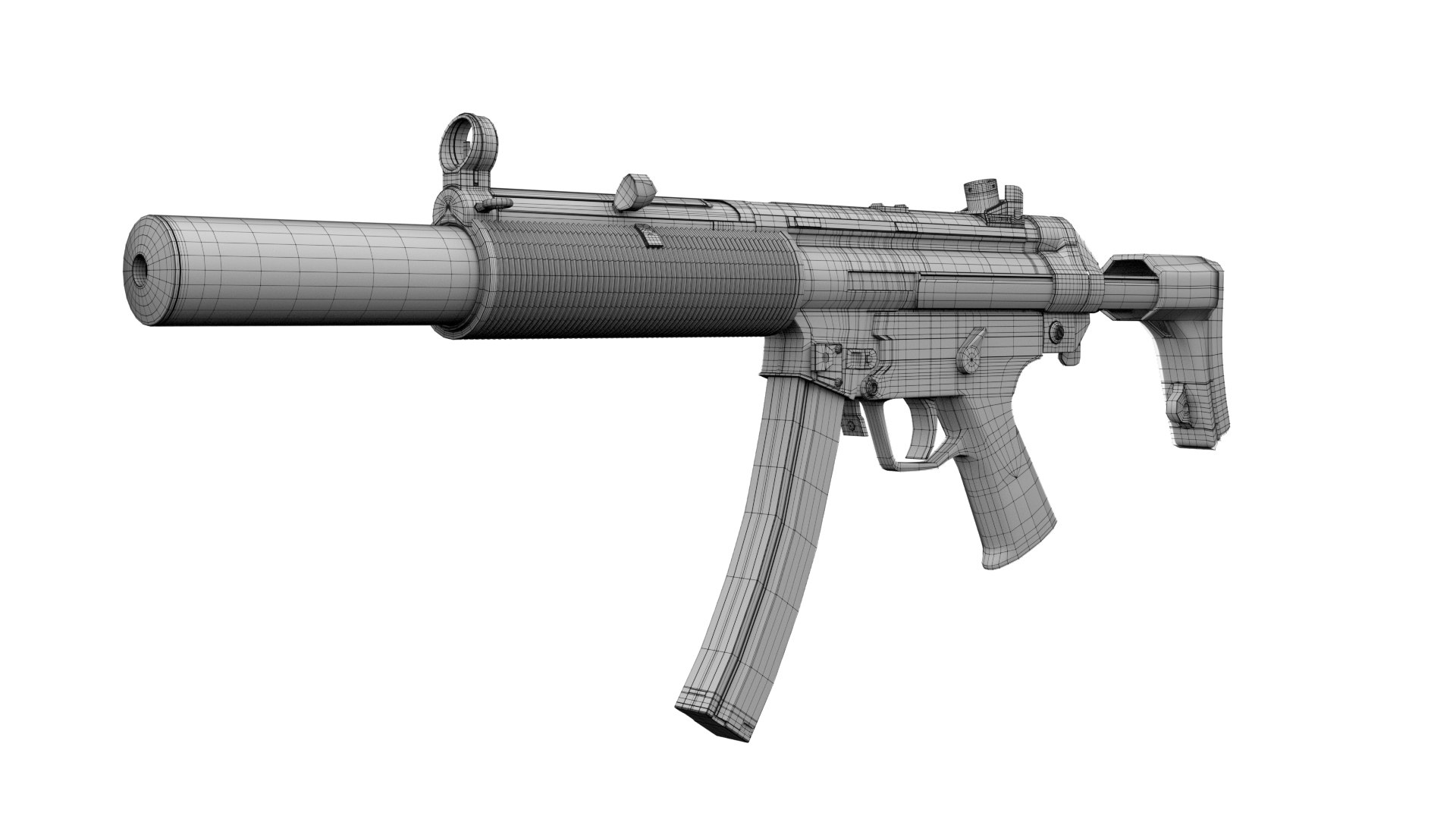 Gun Rifle 3D Model - TurboSquid 1232057