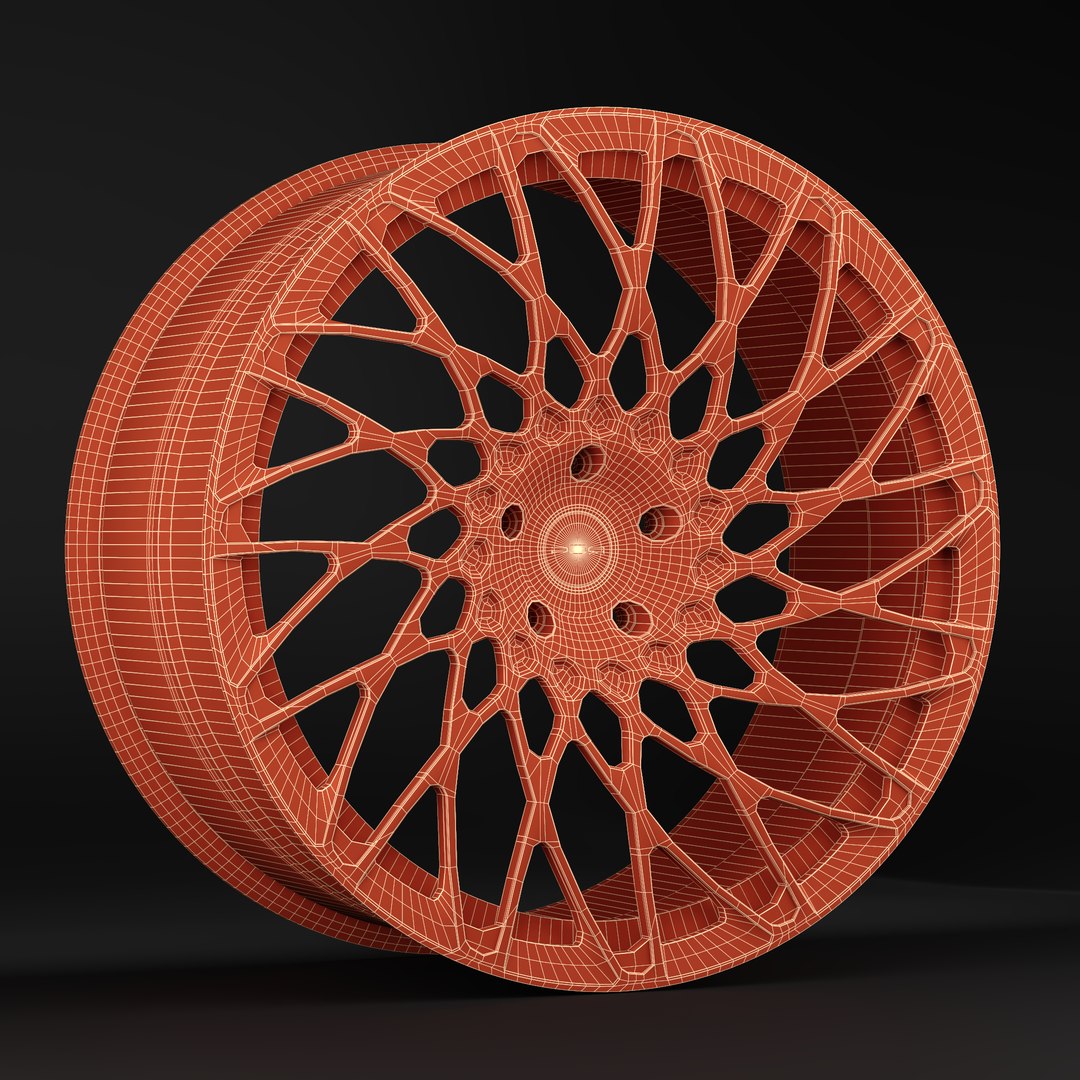 Wheel Pur Rs09 3D Model - TurboSquid 1567454