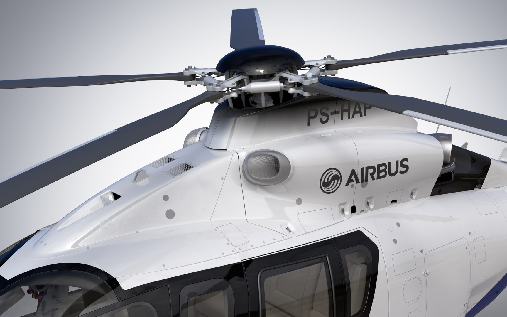 Airbus H155 Official Corporate Model - TurboSquid 2189920