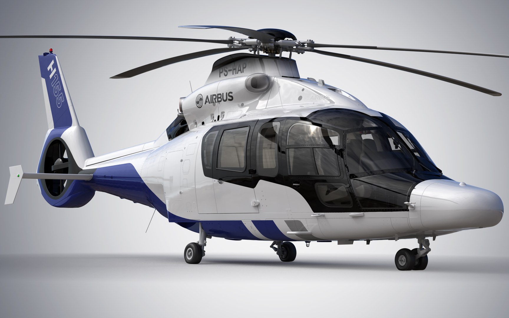 Airbus H155 Official Corporate Model - TurboSquid 2189920