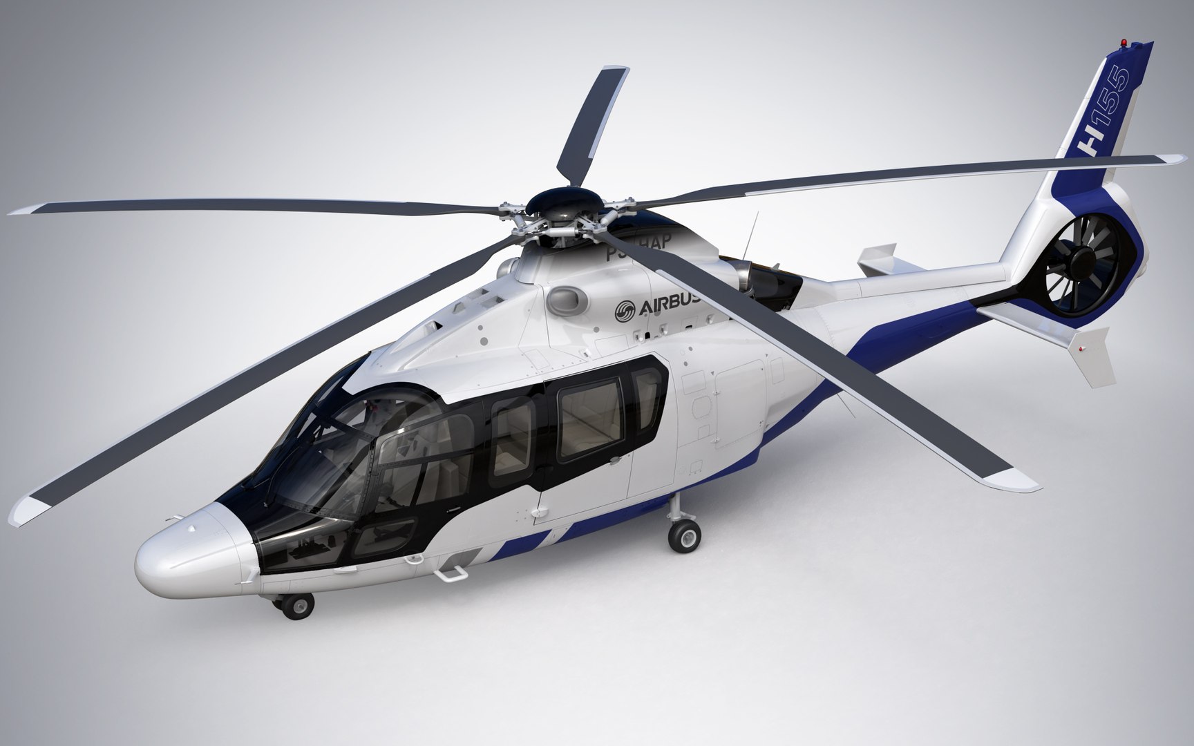 Airbus H155 Official Corporate Model - TurboSquid 2189920
