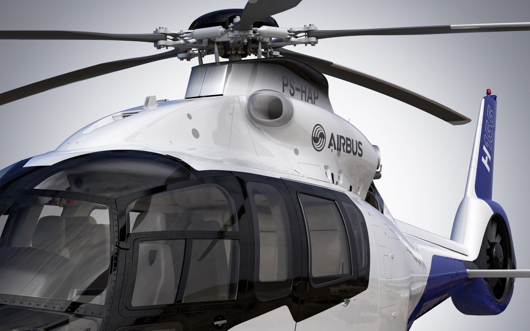 Airbus H155 Official Corporate Model - TurboSquid 2189920