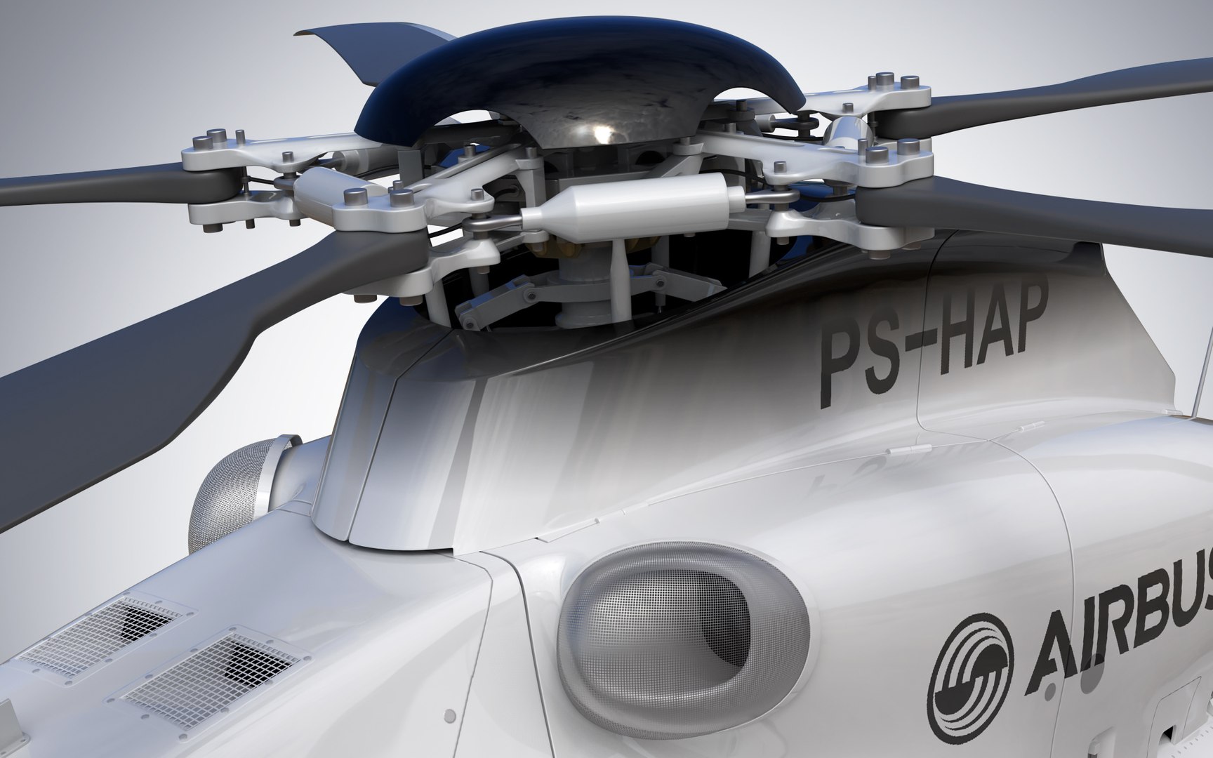 Airbus H155 Official Corporate Model - TurboSquid 2189920