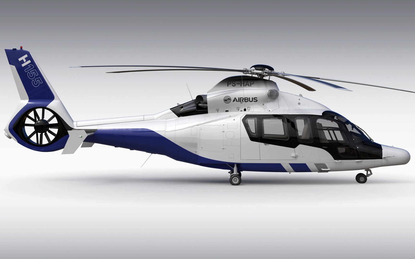 Airbus H155 Official Corporate Model - TurboSquid 2189920