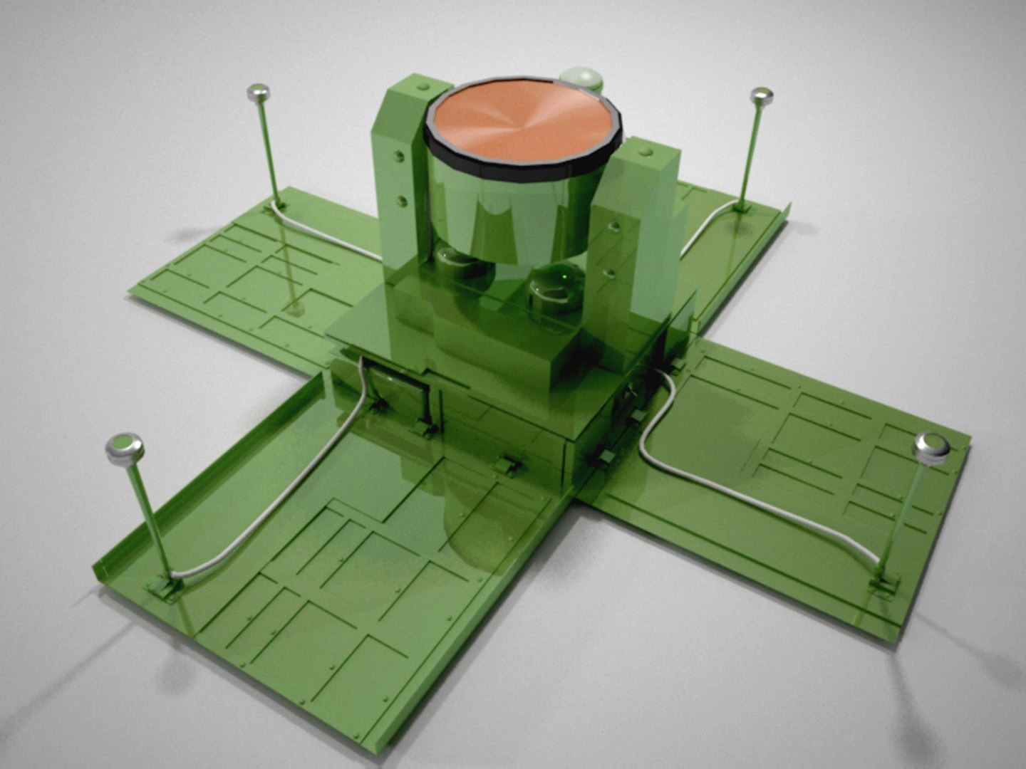 anti helicopter 3d max