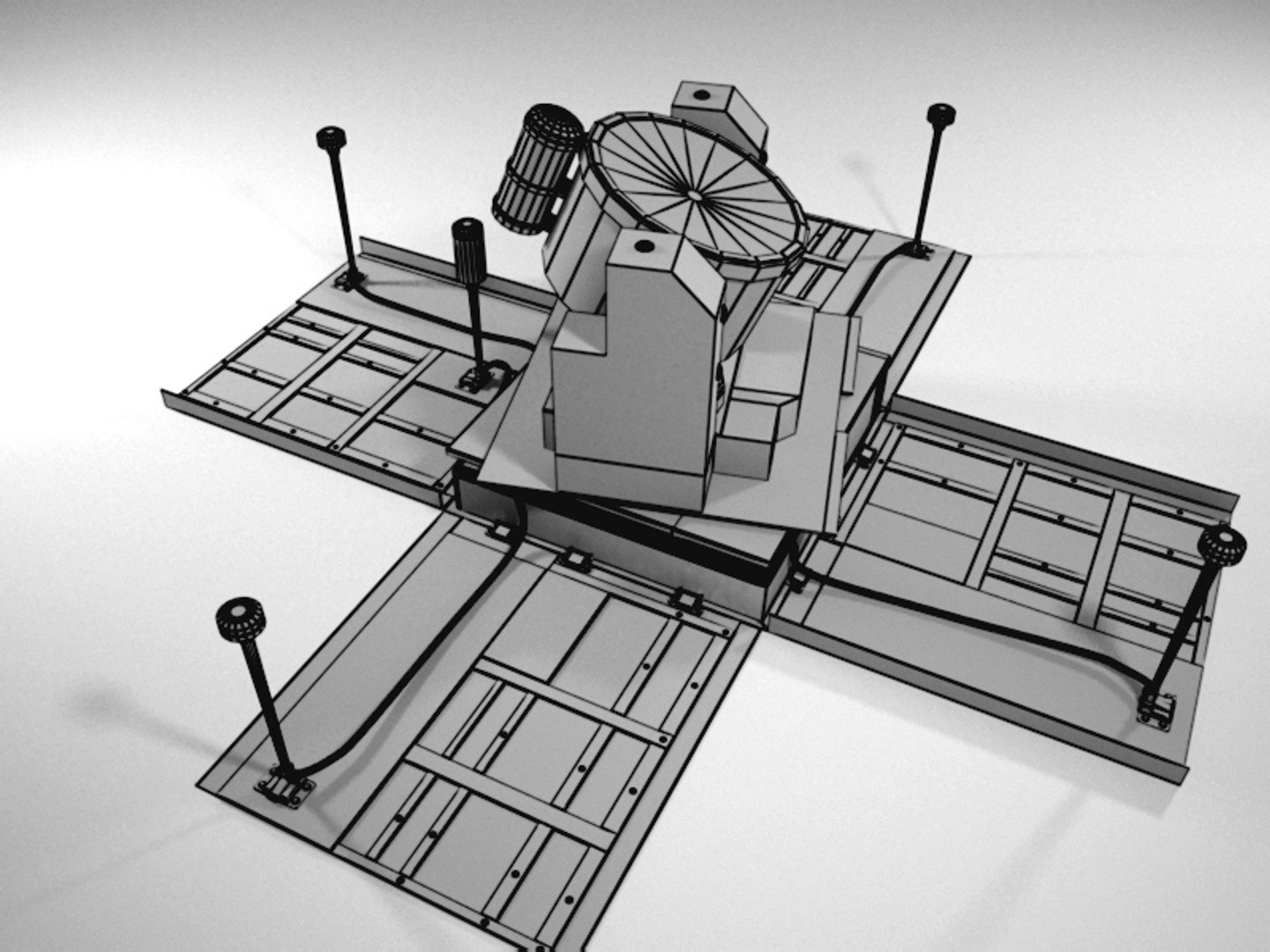 anti helicopter 3d max