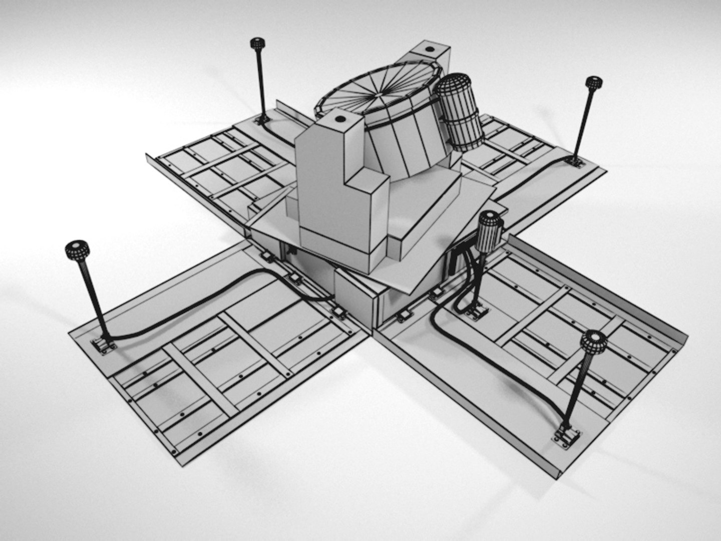 anti helicopter 3d max