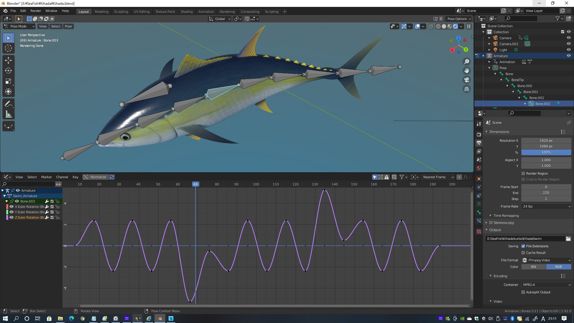 3d Yellowfin Kihada