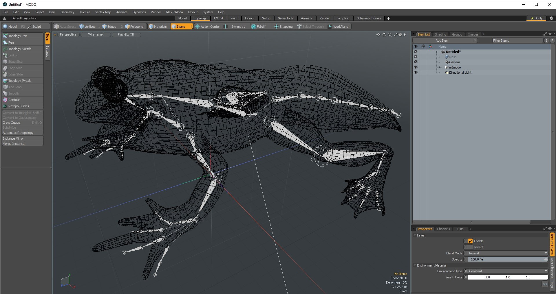 Tadpole With Four Legs Rigged For Modo 3D Model - TurboSquid 1727440