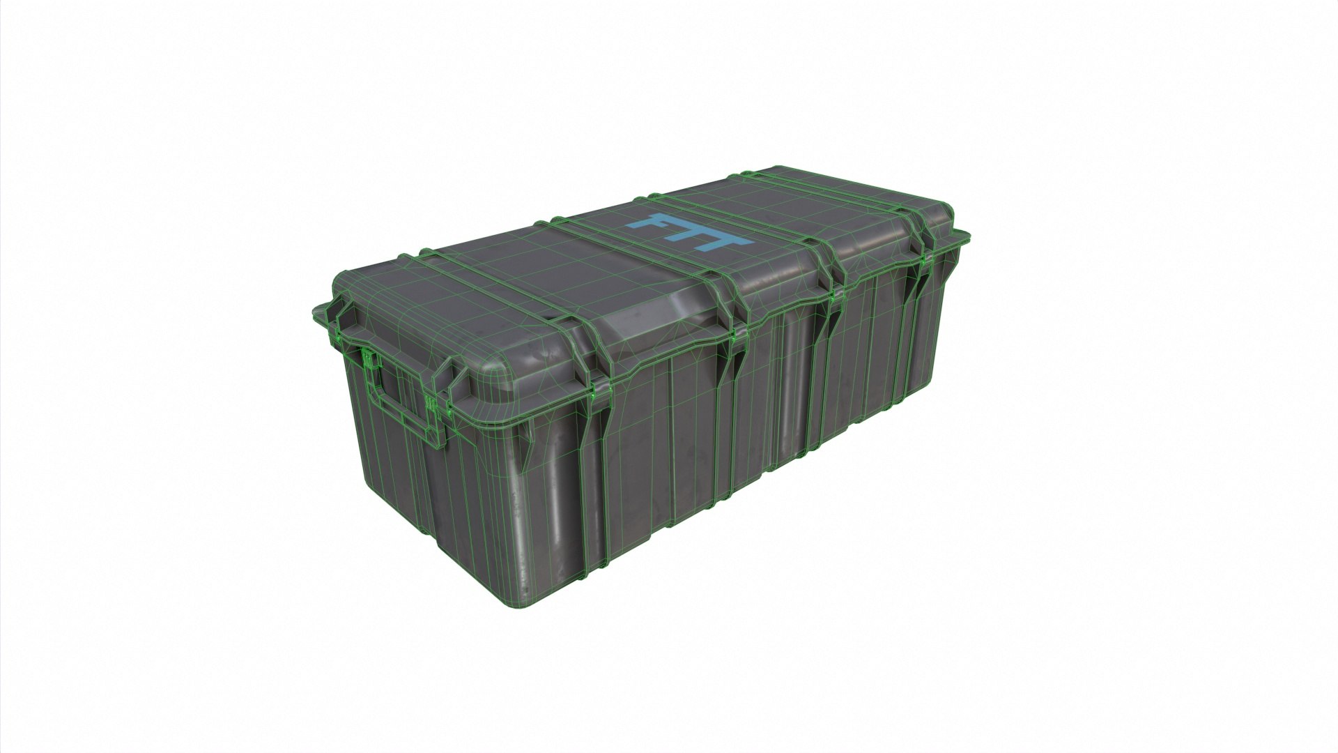 3D Military Crate B FTT - TurboSquid 2043752