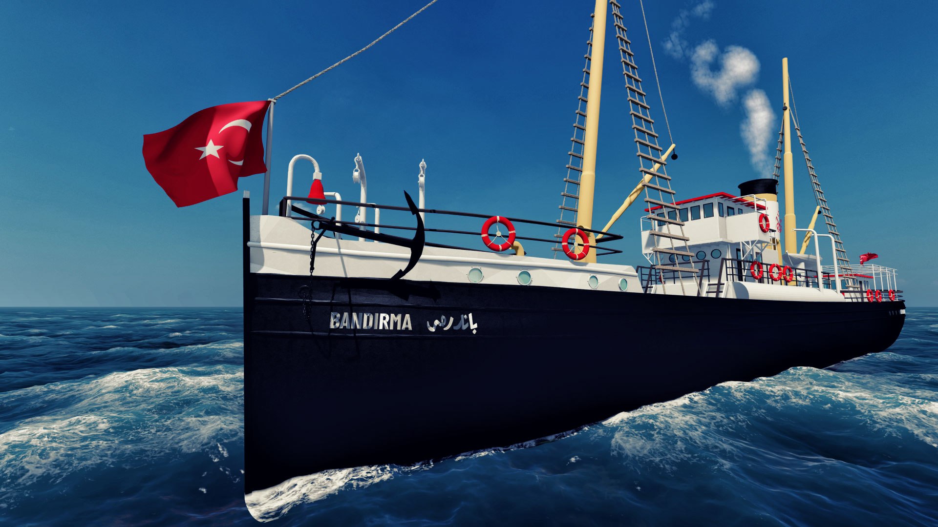 Bandirma Ferry 19 3D Model - TurboSquid 1560890