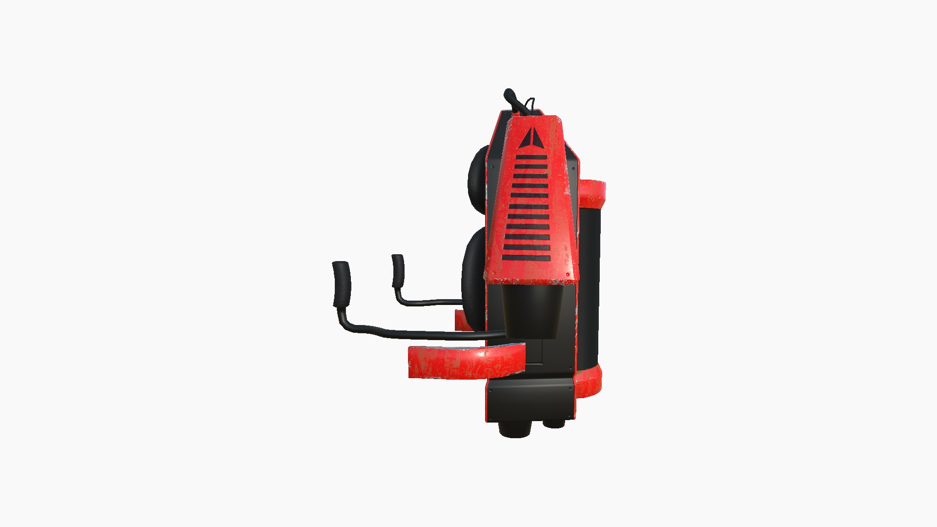 Jetpack G04 Red Black - SciFi Character Design 3D Model - TurboSquid ...
