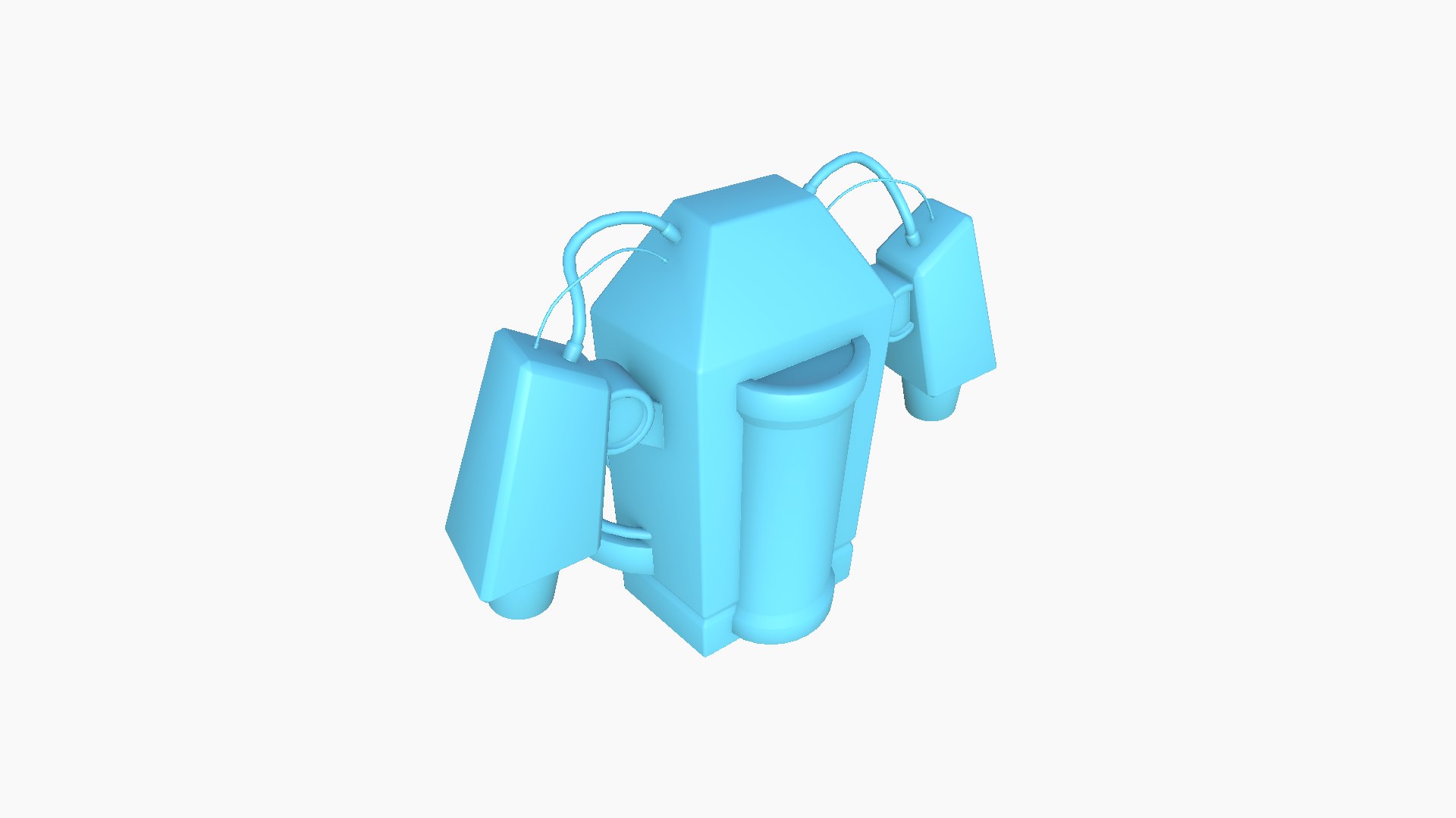 Jetpack G04 Red Black - SciFi Character Design 3D Model - TurboSquid ...