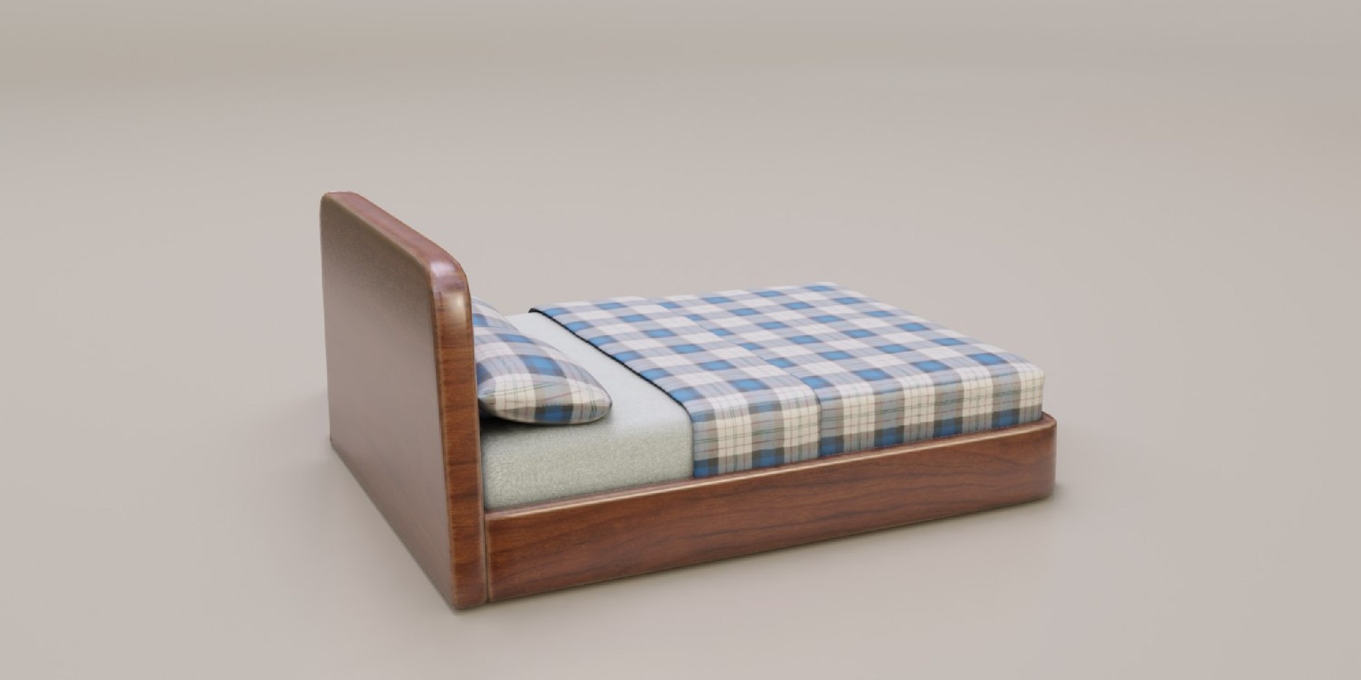 Bed 03 Model In Blender 3D - TurboSquid 1854438
