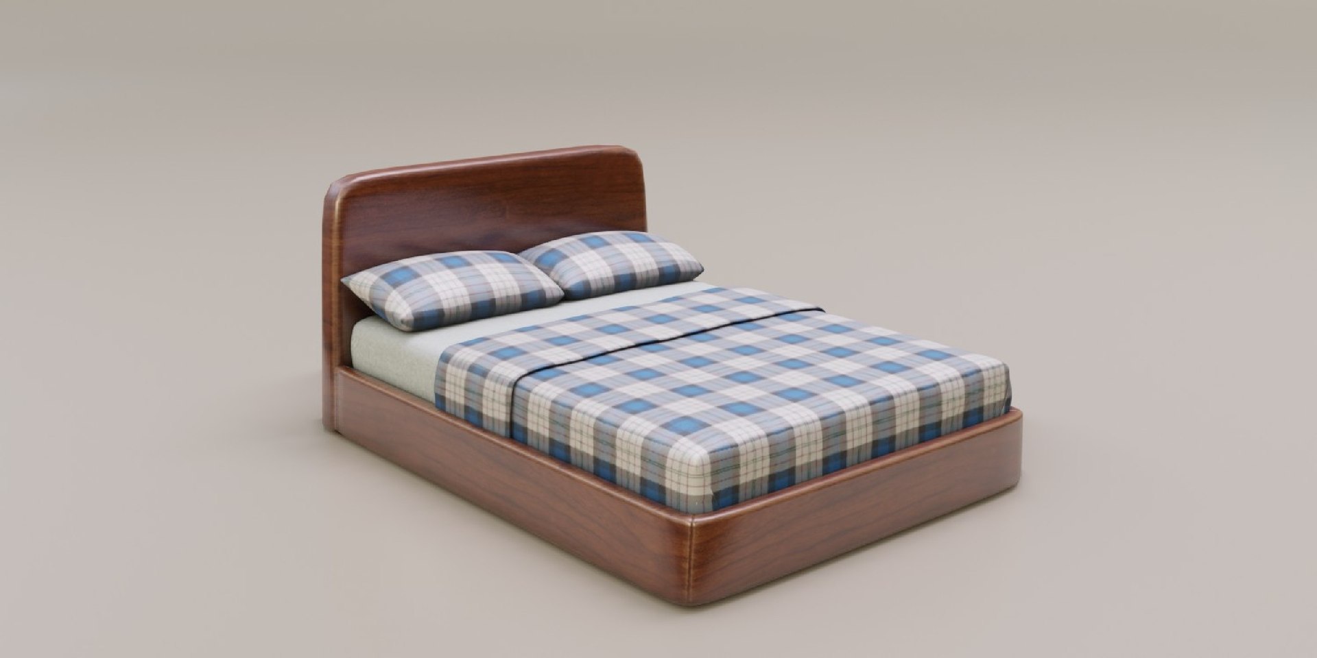 Bed 03 Model In Blender 3D - TurboSquid 1854438
