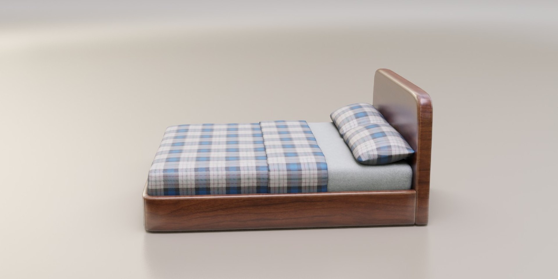 Bed 03 Model In Blender 3D - TurboSquid 1854438