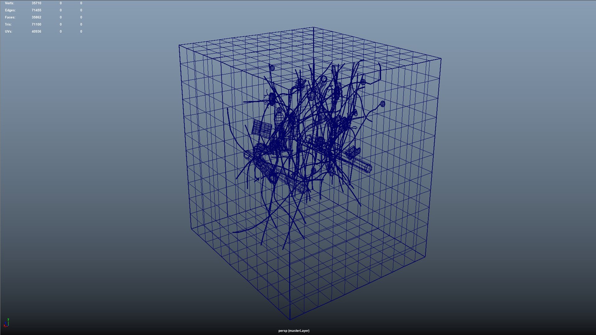 3D Dense Connective Tissue Model - TurboSquid 2191620