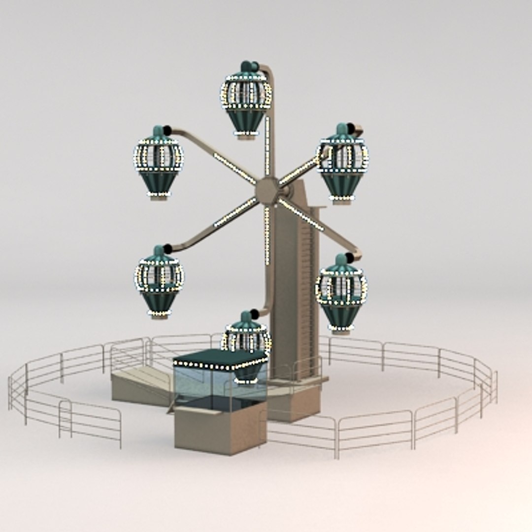 3d ferris wheel
