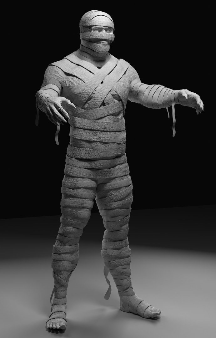 3D Mummy Model - TurboSquid 1982351