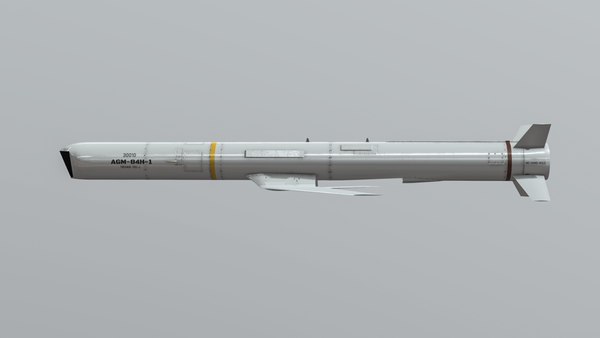 3D AGM-84H-K SLAM-ER - TurboSquid 1724150
