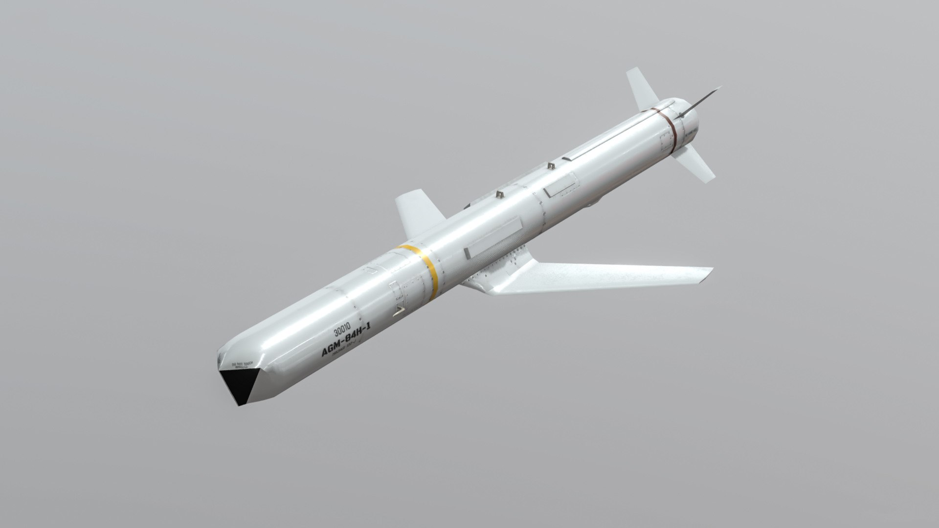3D AGM-84H-K SLAM-ER - TurboSquid 1724150