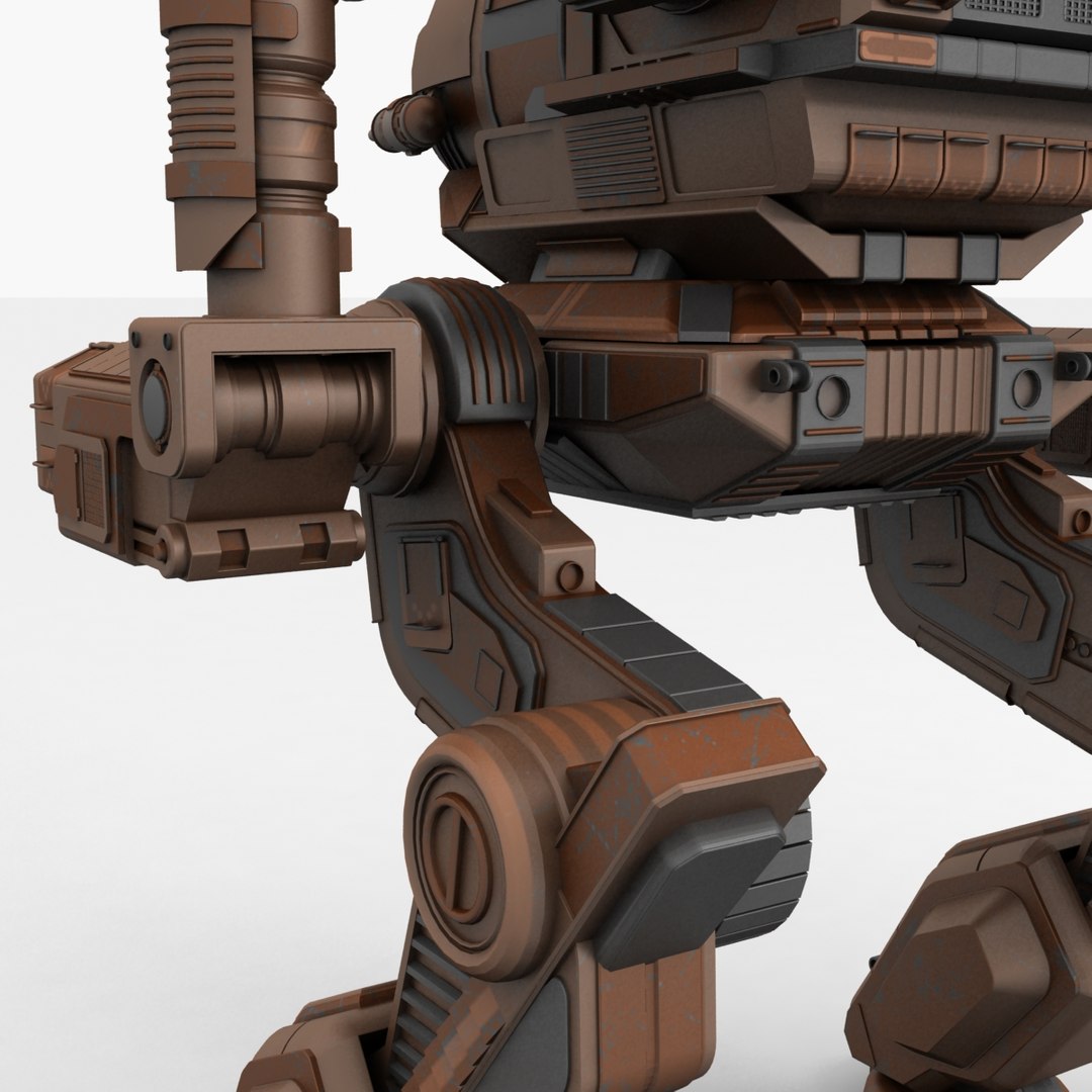 Mech Warrior Madcat 3d Max