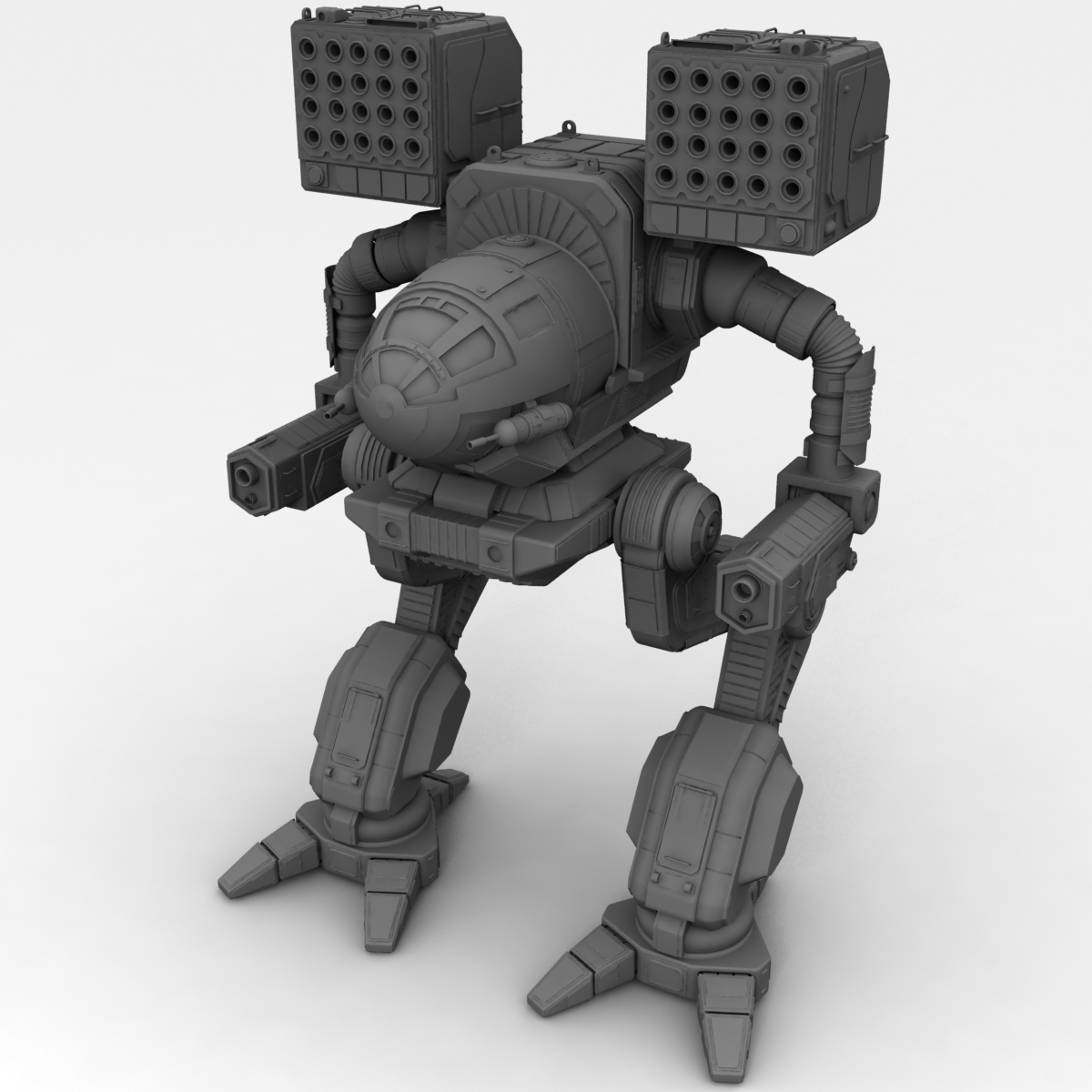 mech warrior madcat 3d max