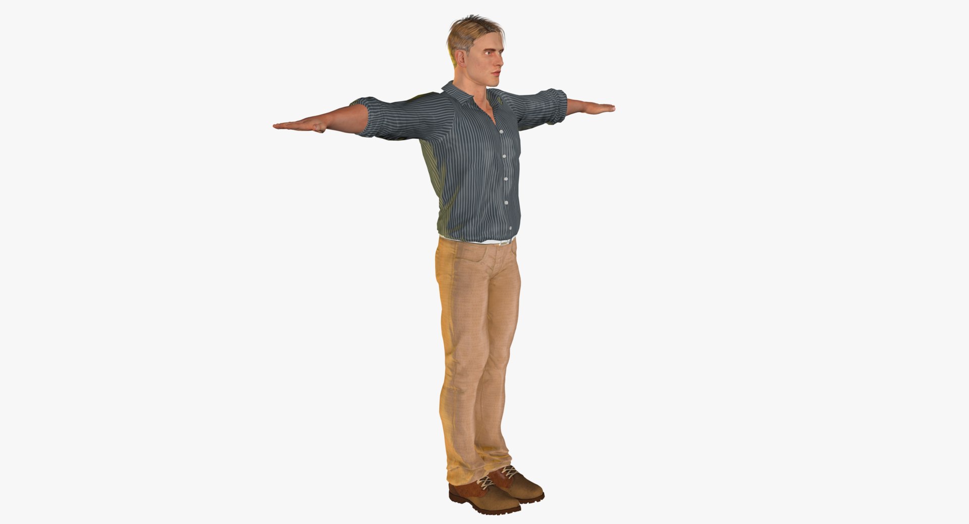 3D model male - rigged - TurboSquid 1342470