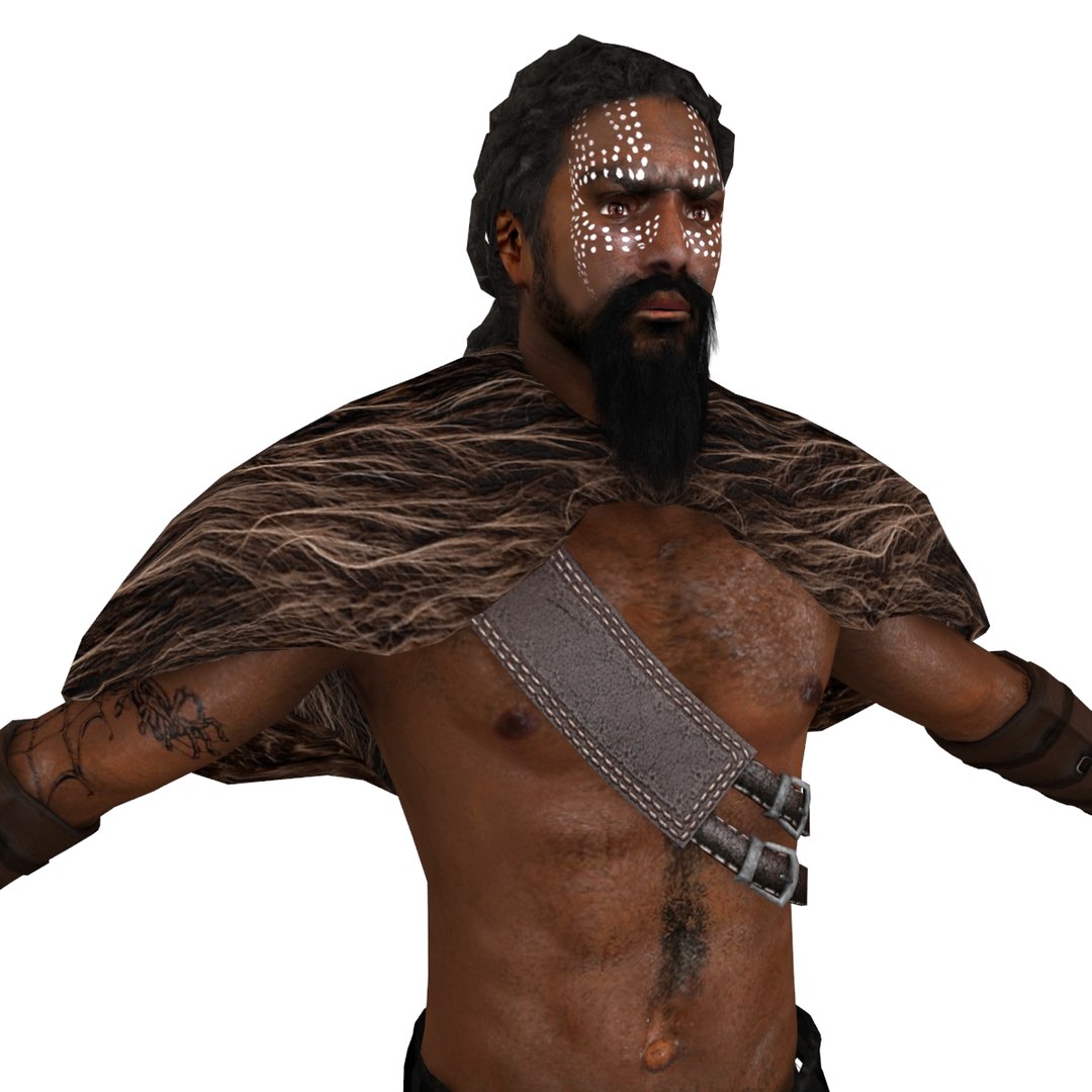 3D Barbarian Rigging Man - TurboSquid 1264980