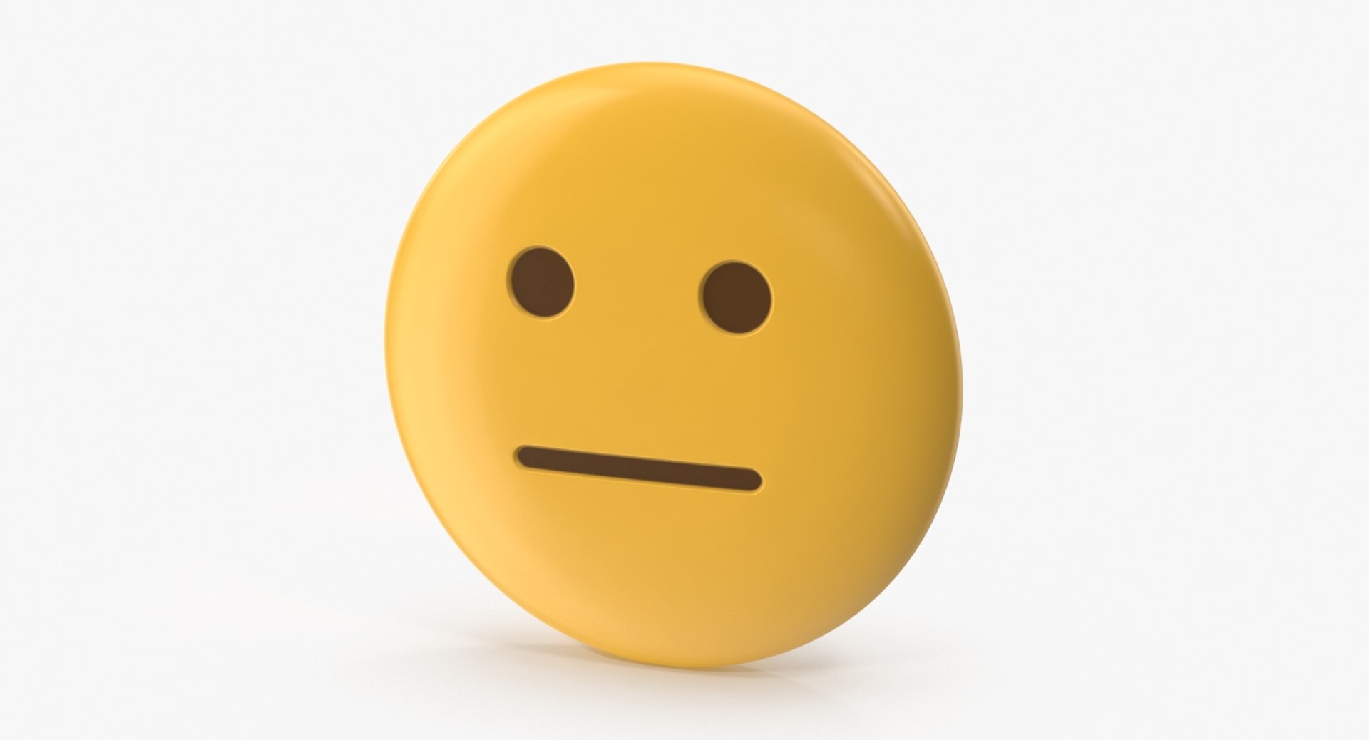 neutral face 3d model