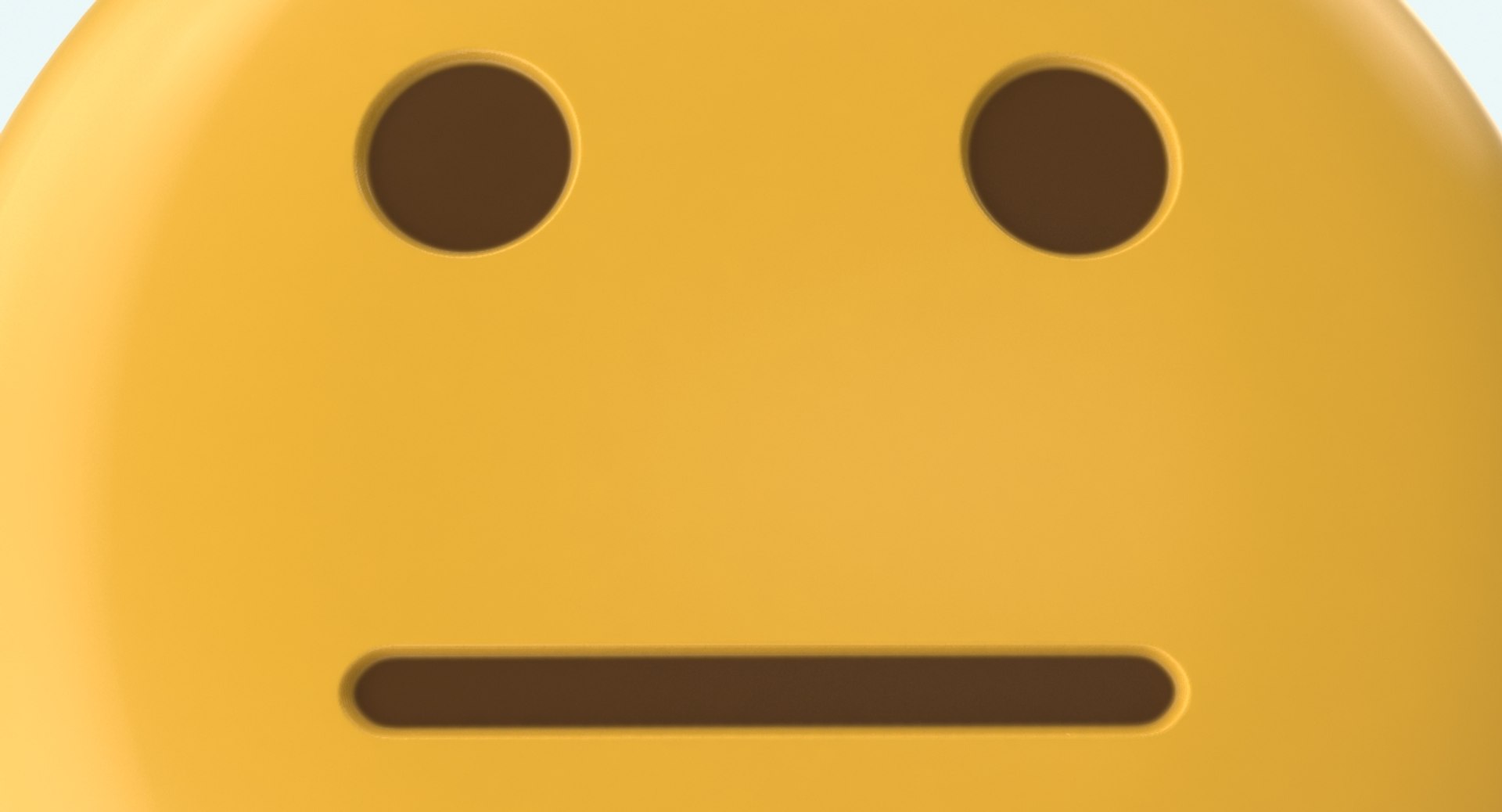 neutral face 3d model