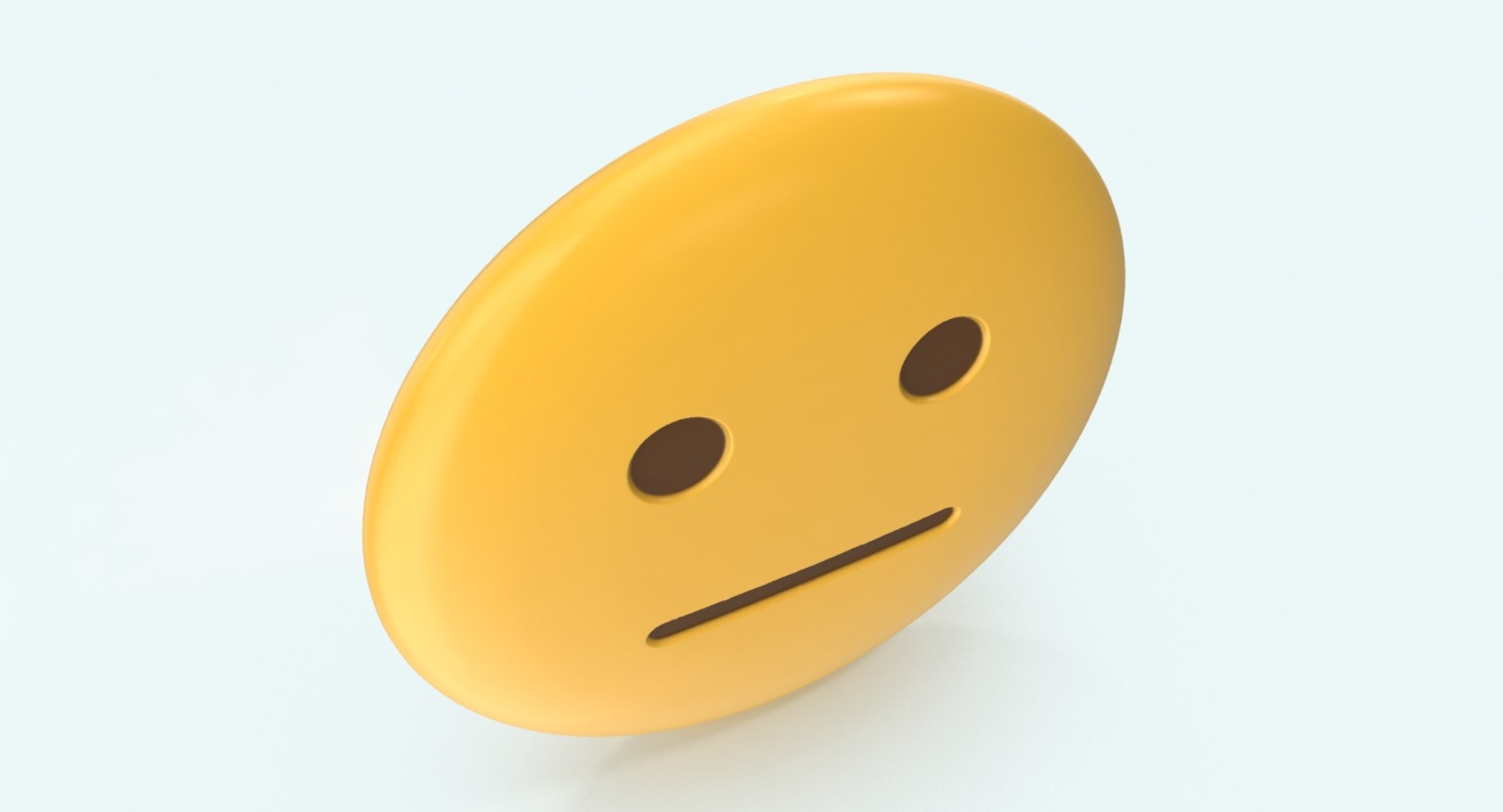 neutral face 3d model