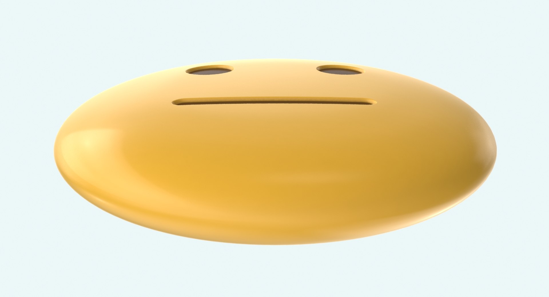 neutral face 3d model