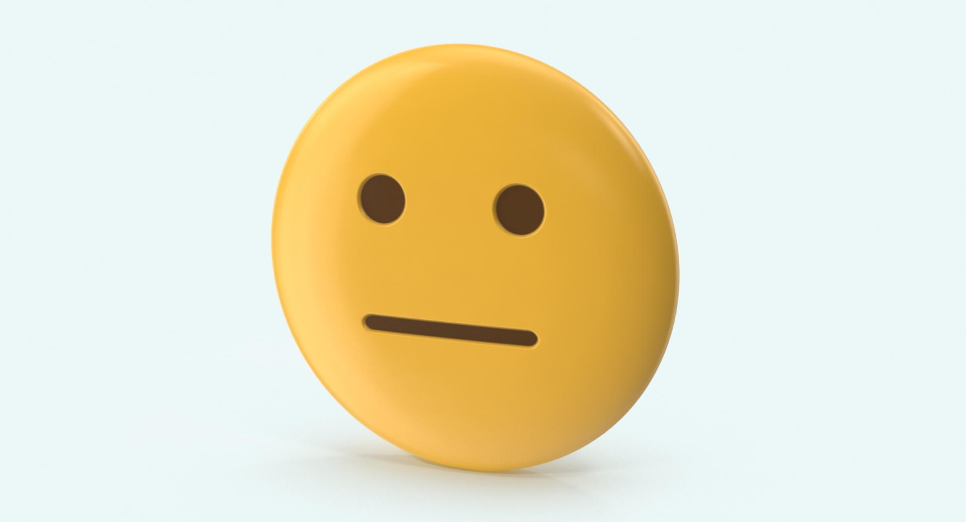 neutral face 3d model