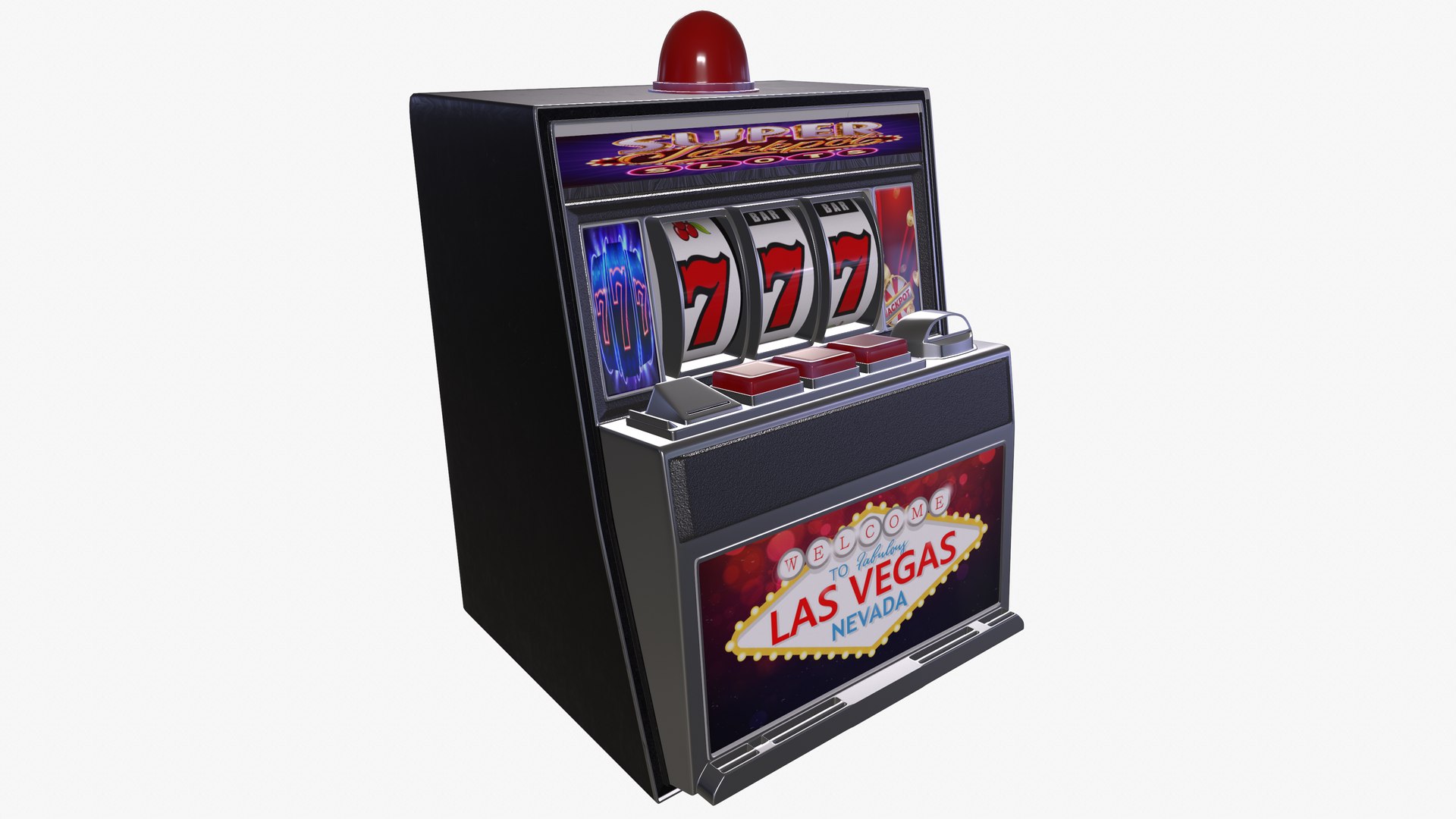 Slot Machine 3D Model - TurboSquid 1874291