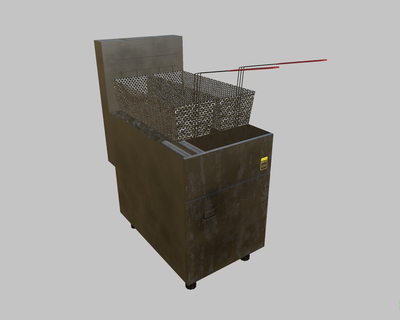 3D Model Deep Fryer - TurboSquid 1846043