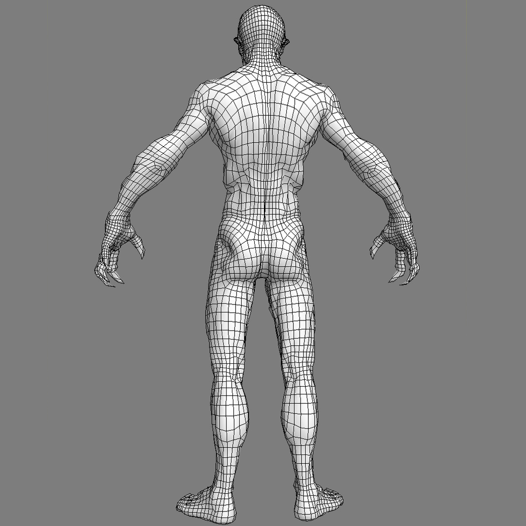 rigging skin 3d model