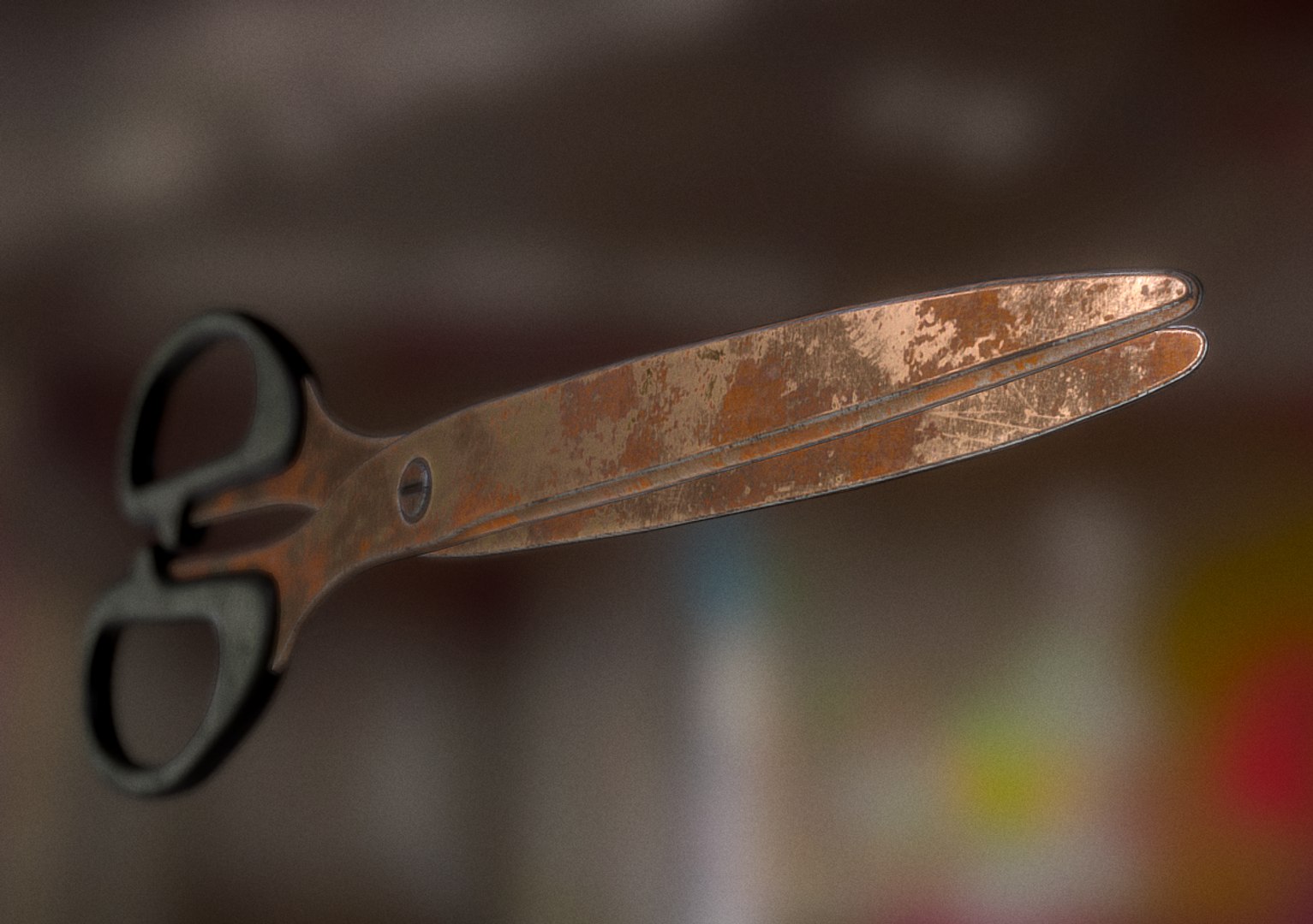 Scissor Rigged Rust 3ds