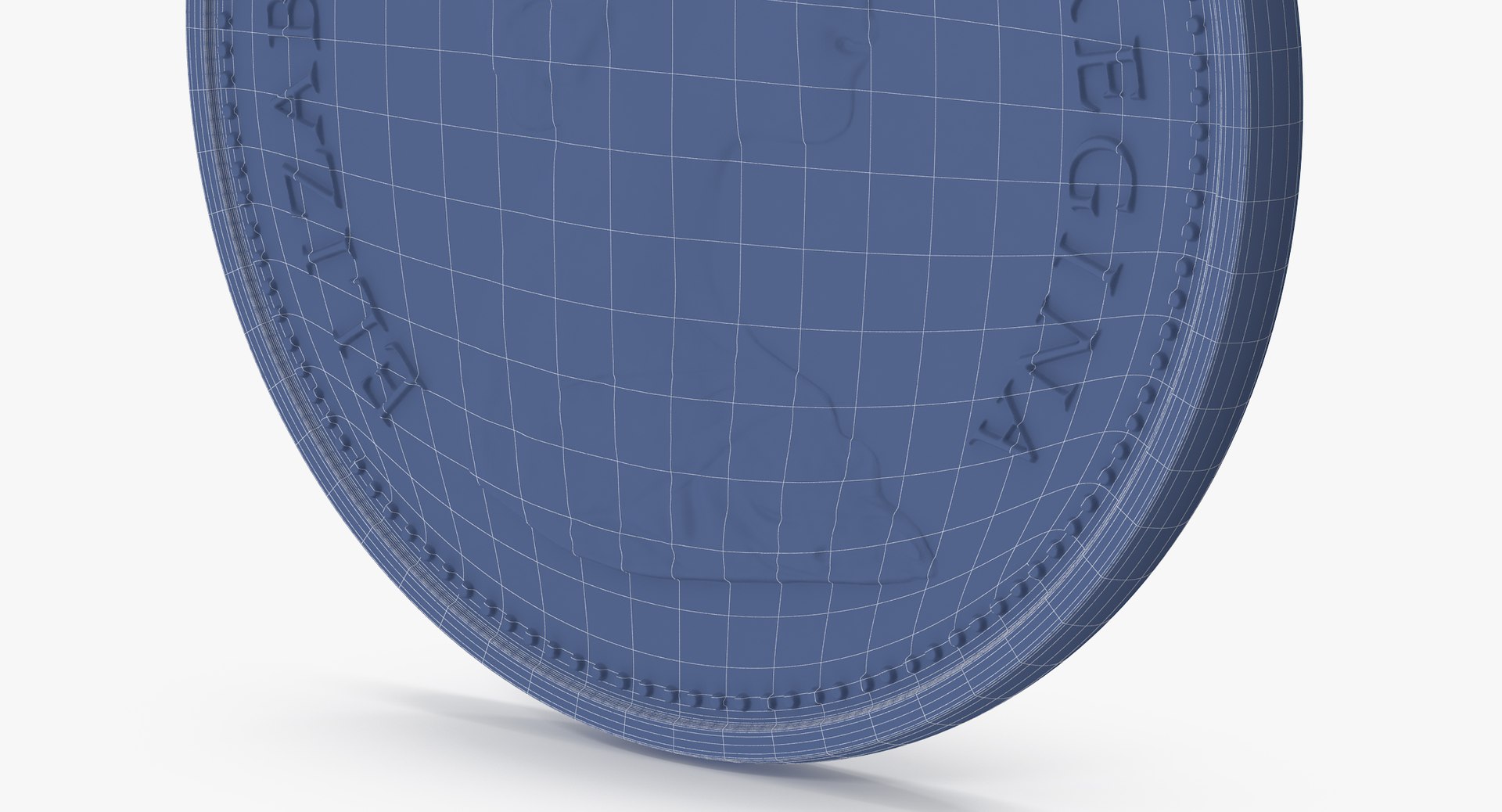 3d 1 Canadian Coin Model