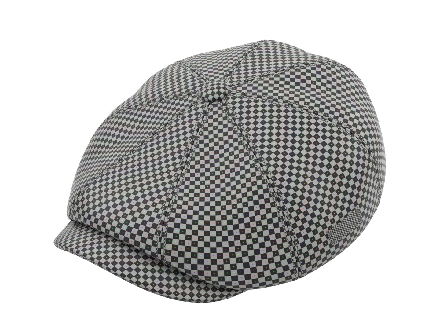 3D Newsboy Cap Model - TurboSquid 2295875