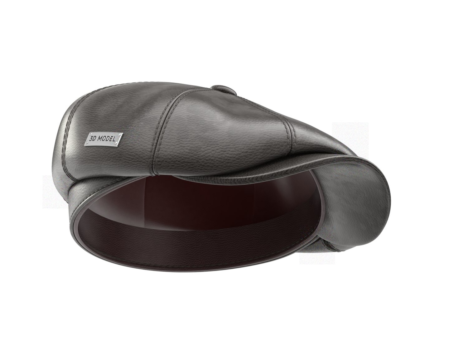 3D Newsboy Cap Model - TurboSquid 2295875