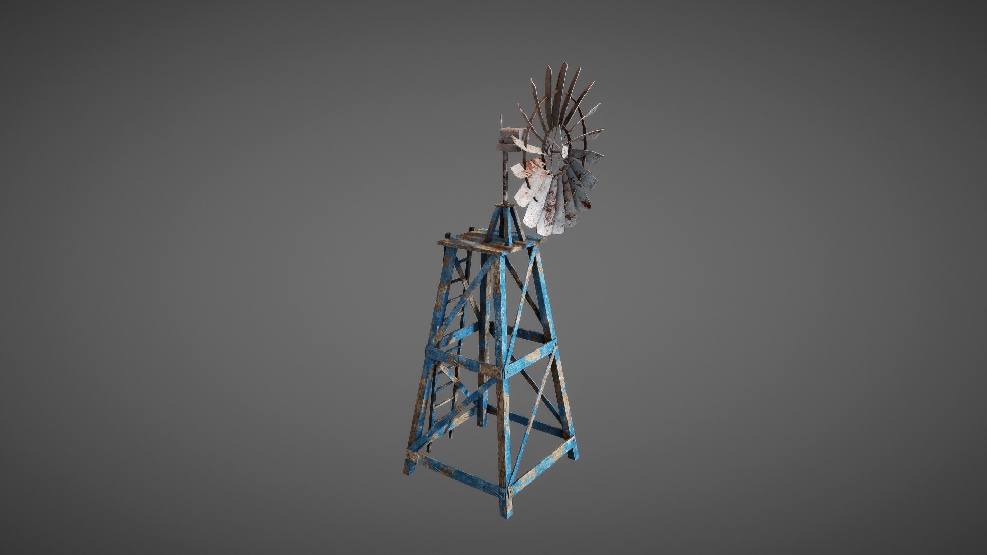 3d Windpump Wind Pump