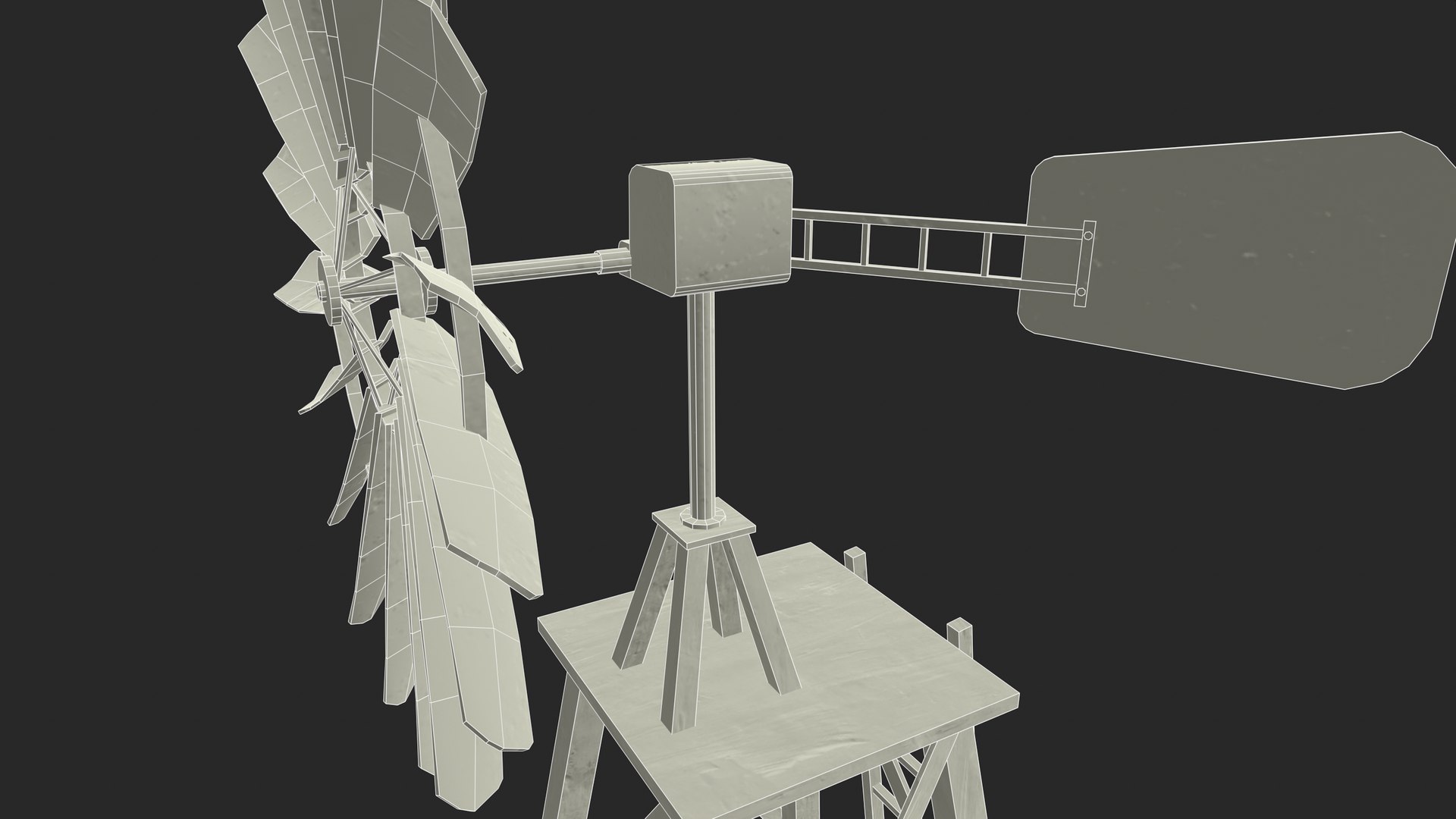 3d Windpump Wind Pump