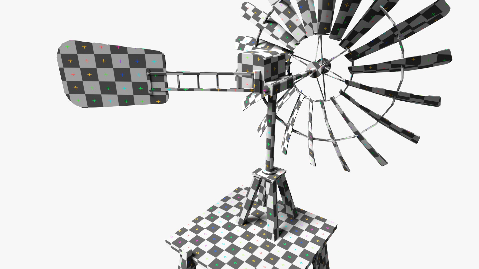3d Windpump Wind Pump
