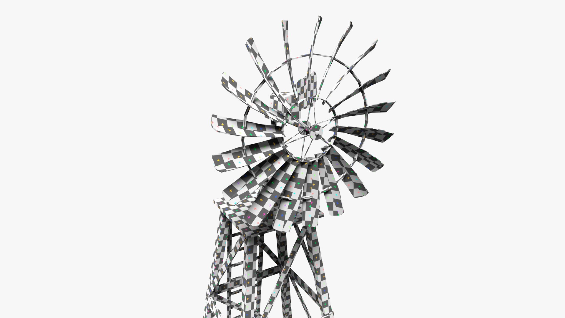 3d windpump wind pump