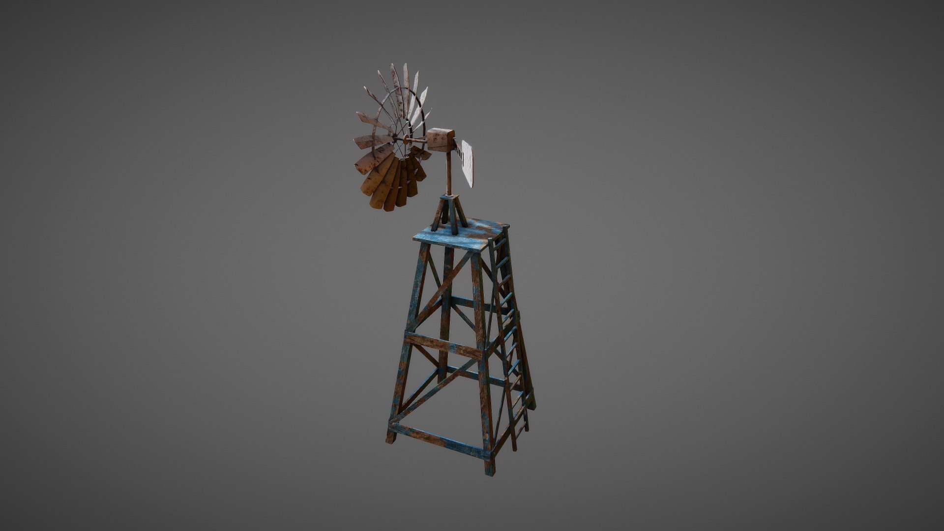 3d Windpump Wind Pump