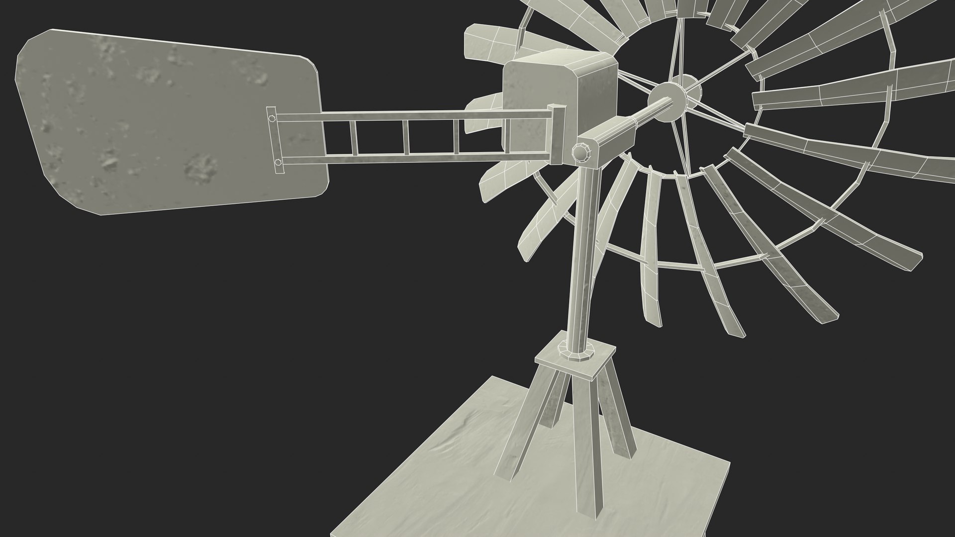 3d Windpump Wind Pump